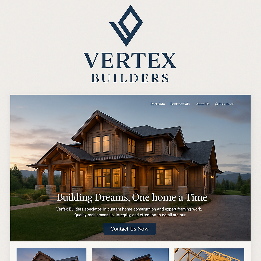 Vertex Builders - Custom Homes & Framing